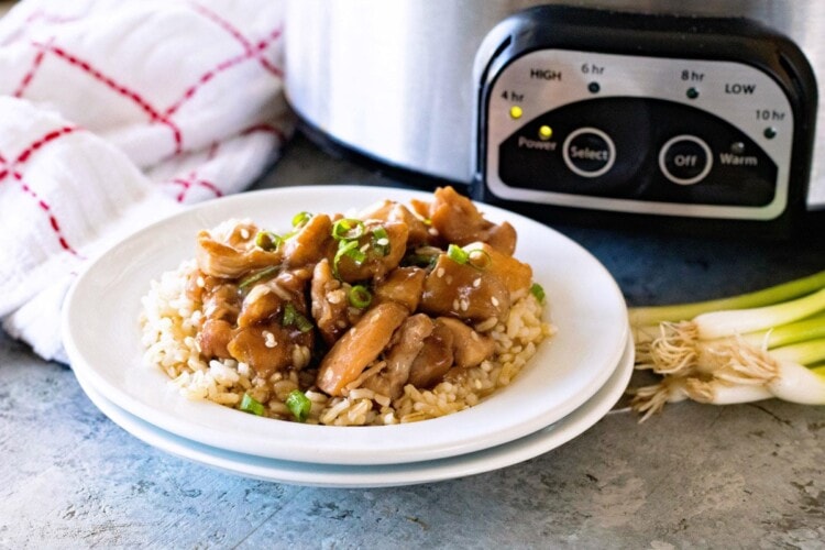 Crock Pot Chicken Teriyaki Julies Eats And Treats