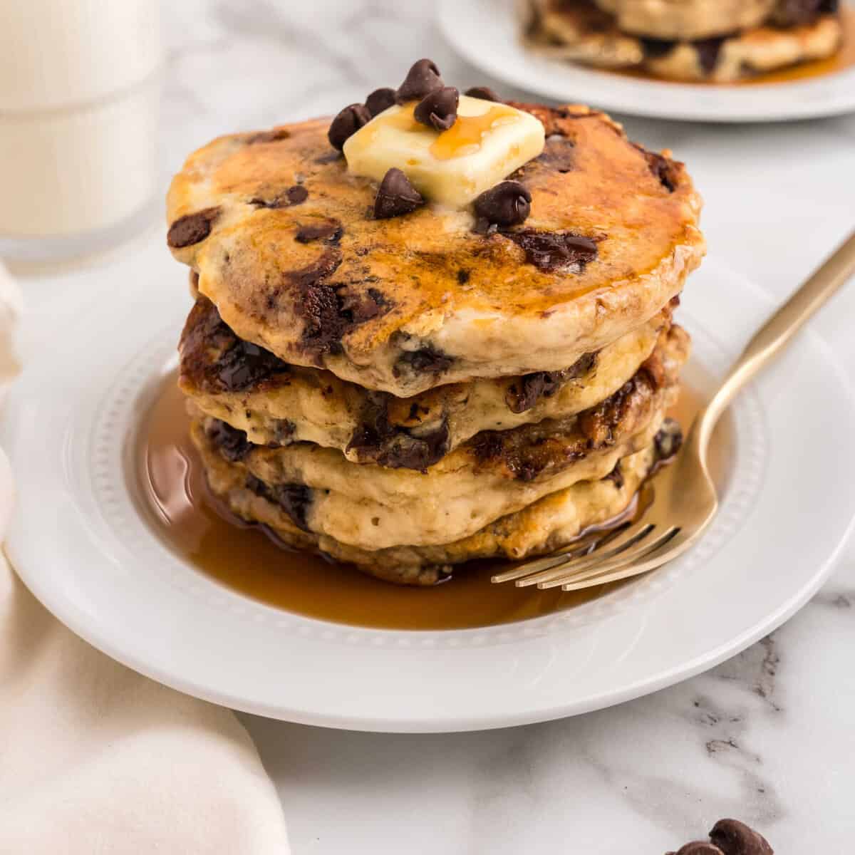 Choc chip pancakes store